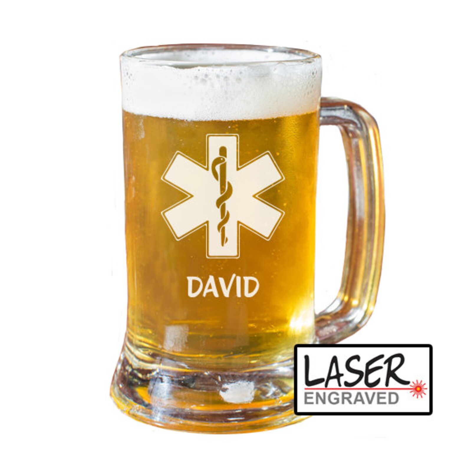 Firefighter Beer Mugs EMT Beer Mug Custom Beer Glass EMT - Etsy