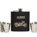 Personalized Flask Motorcycle, Flask for Dad, Engraved Flask, Gift for ...