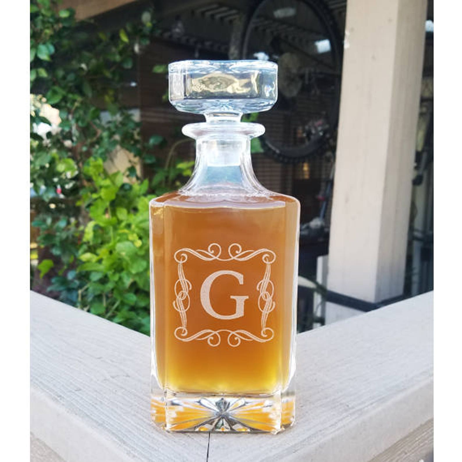 Whiskey Decanter Gift Set Custom Engraved Decanter With - Etsy