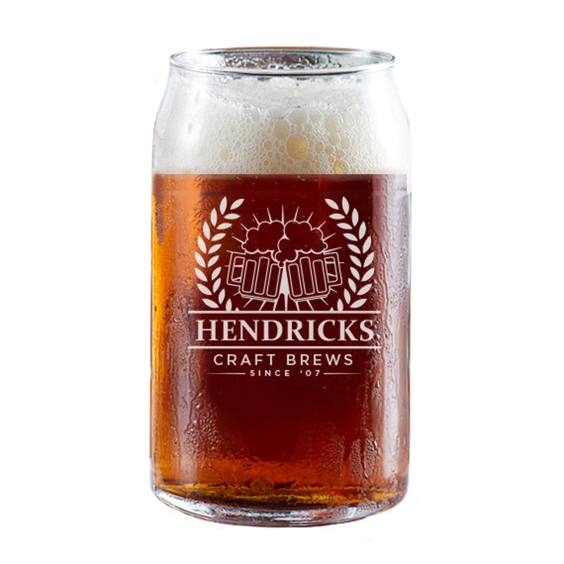 Personalized Beer Can Glass Can Shaped Beer Glass Beer Can | Etsy