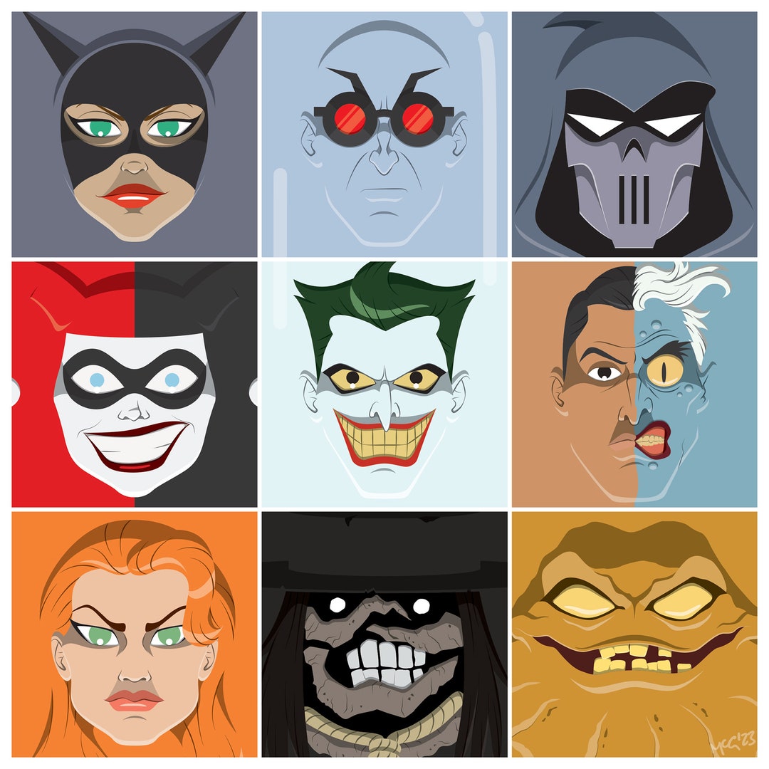 Batman: the Animated Series, BTAS, Batman | Pop Culture Art Print | All ...