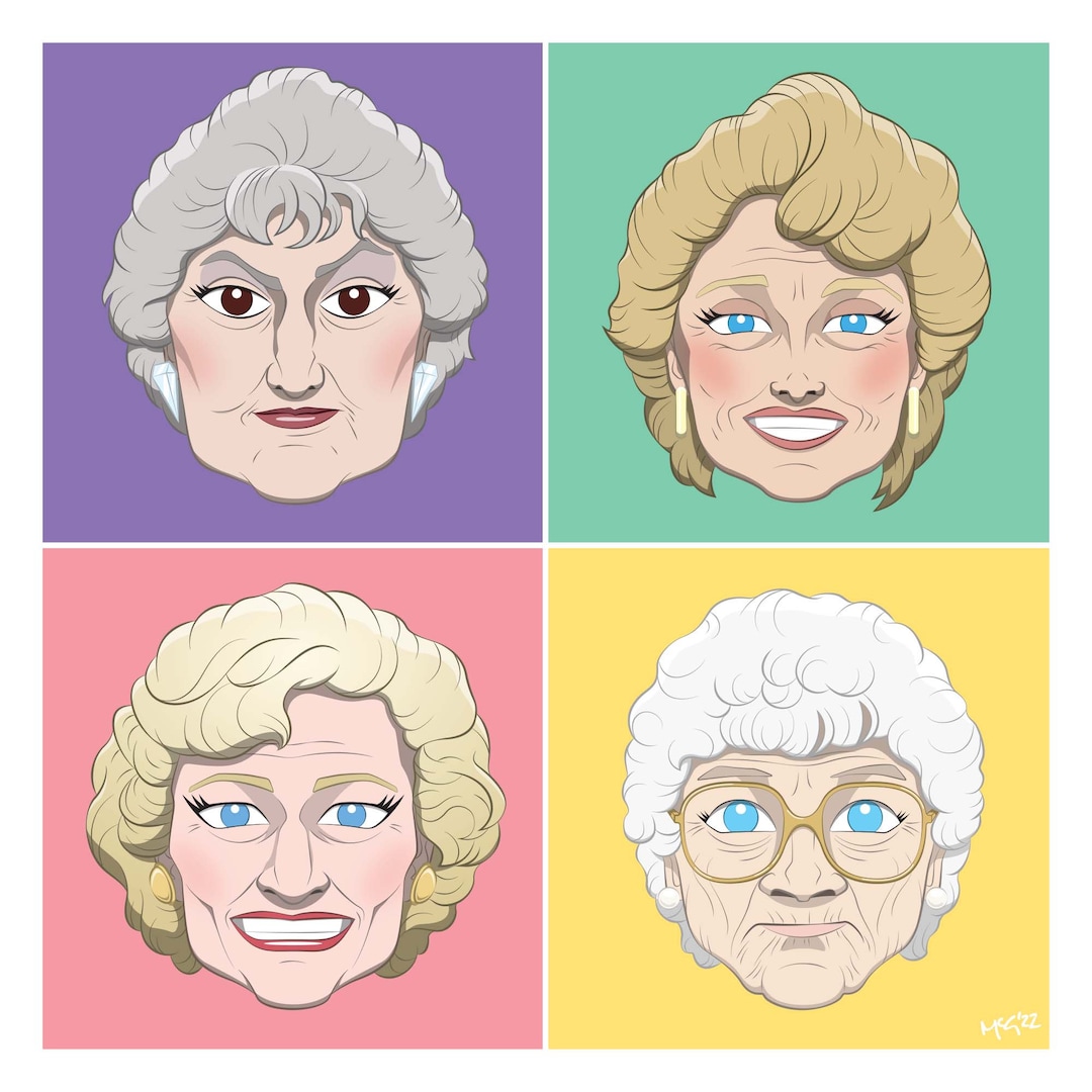 The Golden Girls - Etsy