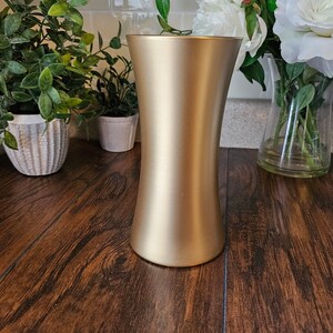 Set of 4 Metallic Gold Vases, Wedding Vases, Birthday Party, Bridal ...