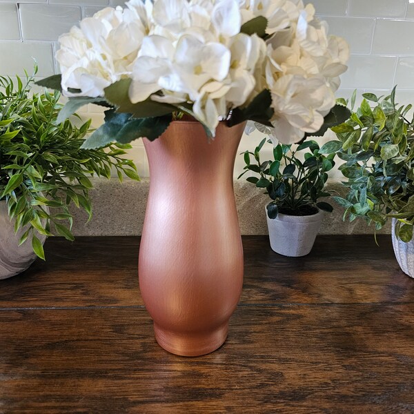 Rose Gold Vases - Etsy