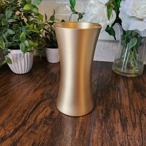 Set of 4 Metallic Gold Vases, Wedding Vases, Birthday Party, Bridal ...