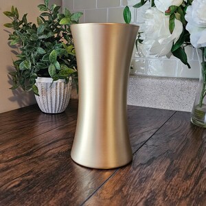 Set of 4 Metallic Gold Vases, Wedding Vases, Birthday Party, Bridal ...