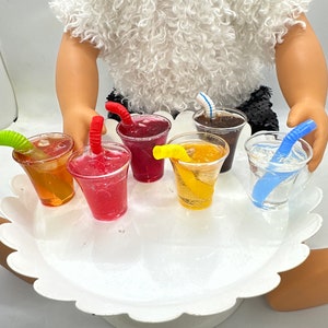 18" Doll Slushy Drink, AG Miniature Food, Elf Prop - Etsy