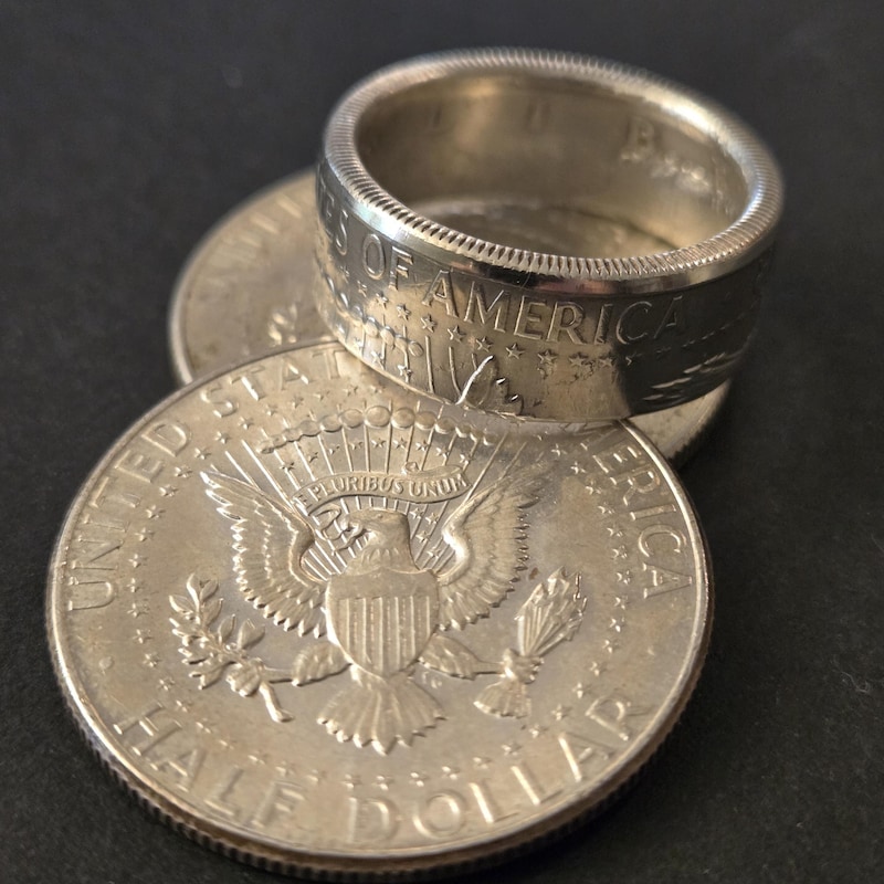 Silver Round 14 Dollars - Etsy