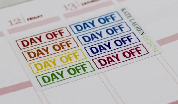 Scrapbooking Paper, Party & Kids Day off stickers No School Teacher ...