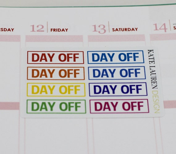 Scrapbooking Paper, Party & Kids Day off stickers No School Teacher ...