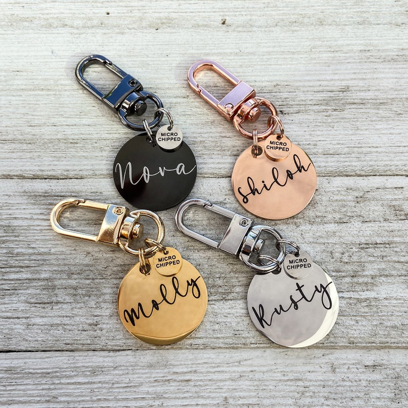 Dog Name Tags Personalized - Etsy