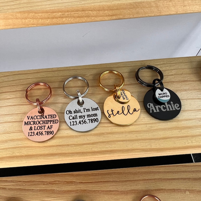 Small Dog Tag - Etsy