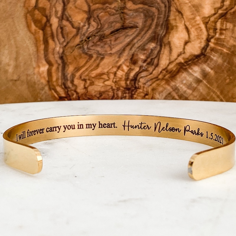 Memorial Bracelet - Etsy