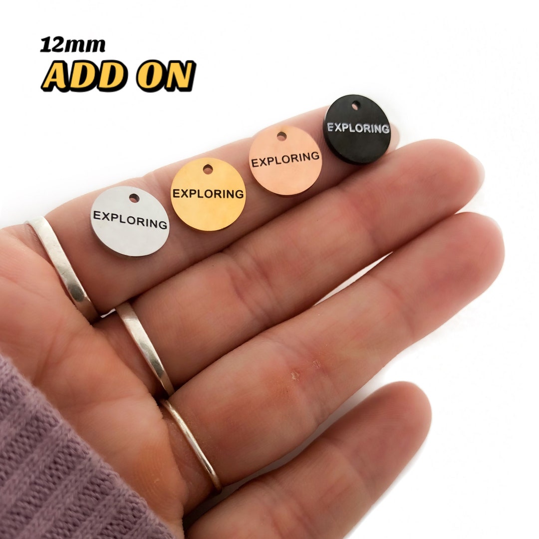 Exploring Add on Tag Outdoor Cat Tag Dog Collar Small Pet - Etsy