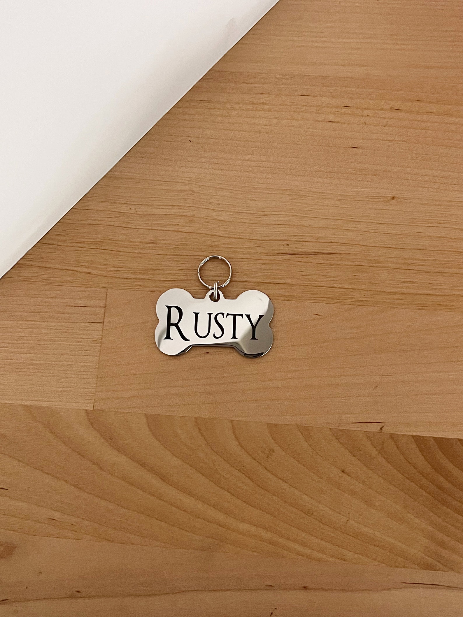 Custom Dog Tag in Gold, Silver, Rose Gold or Black, Engraved Stainless ...