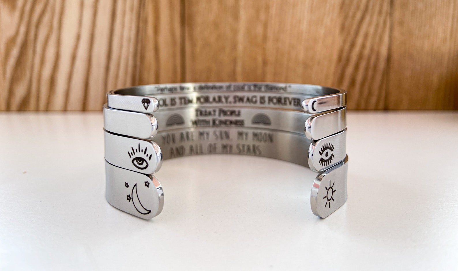 Personalized Bracelet Custom Bracelet Inspirational Gift - Etsy