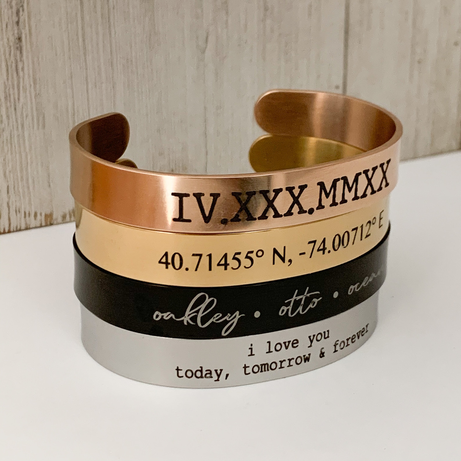 Men's Secret Message Bracelet Hidden Text Bracelet | Etsy