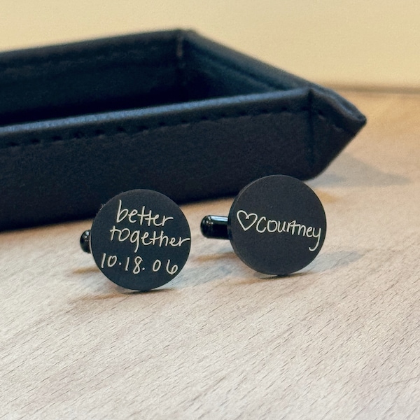 Custom Cufflinks - Etsy