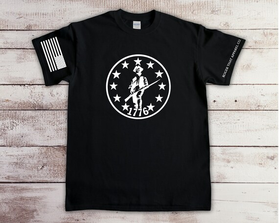 Minuteman T-shirt mens | Etsy