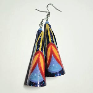 Indigenous Jingle Earrings - Etsy