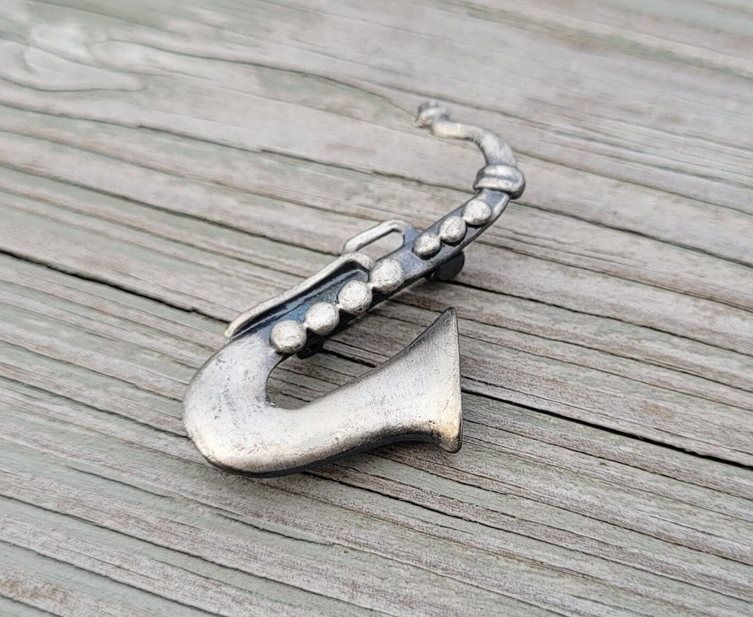 Vintage Saxophone Pin. Musician Gift, Anniversary, Birthday - Etsy