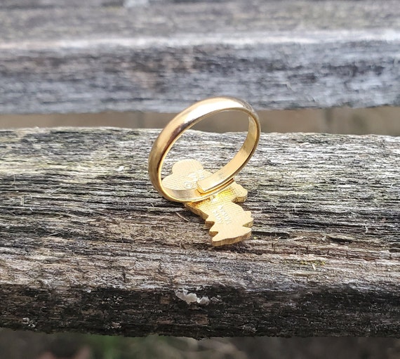 Vintage Lucy Ring. Cloisonne Ring. Gift For Kids, Mom… - Gem