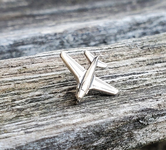 Vintage A-6 Airplane Pin. Fighter Jet. Gift Dad, Anni… - Gem