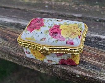 Flower Trinket Box - Etsy