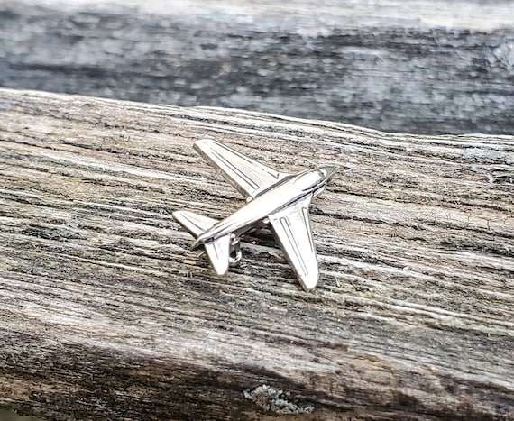 Vintage A-6 Airplane Pin. Fighter Jet. Gift Dad, Anni… - Gem