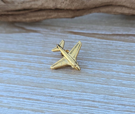 Vintage A-6 Airplane Pin. Fighter Jet. Gift Dad, Anni… - Gem