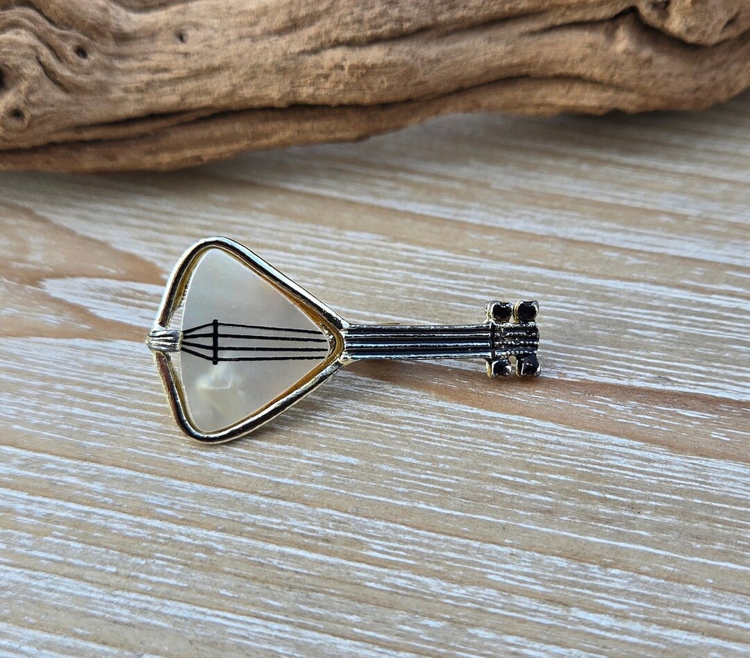 Vintage Banjo Pin. Anniversary, Gift for Dad, Mom, Birthday Gift ...