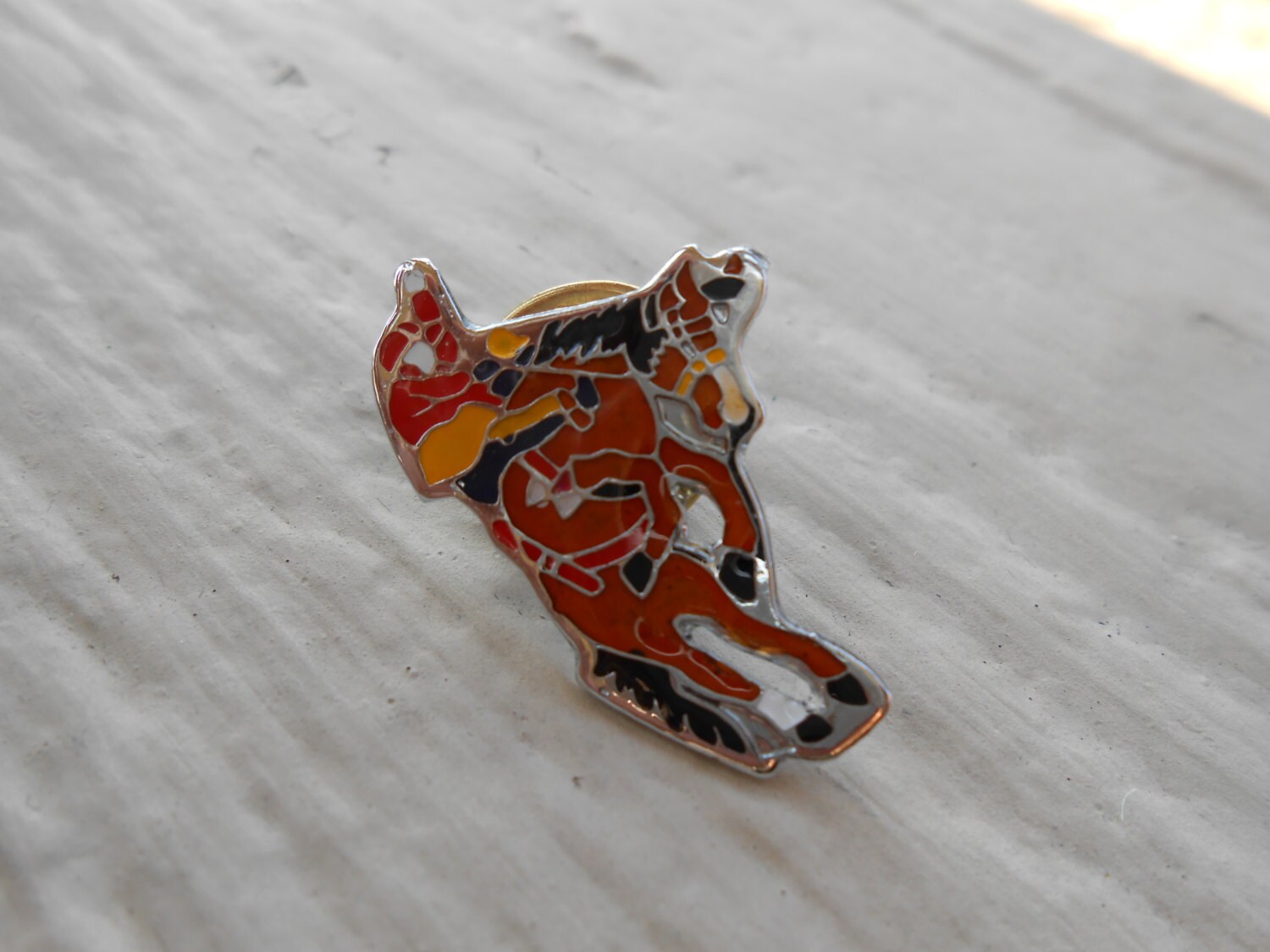 Vintage Bronco Horse Pin. Cowboy Rider Gift. - Etsy