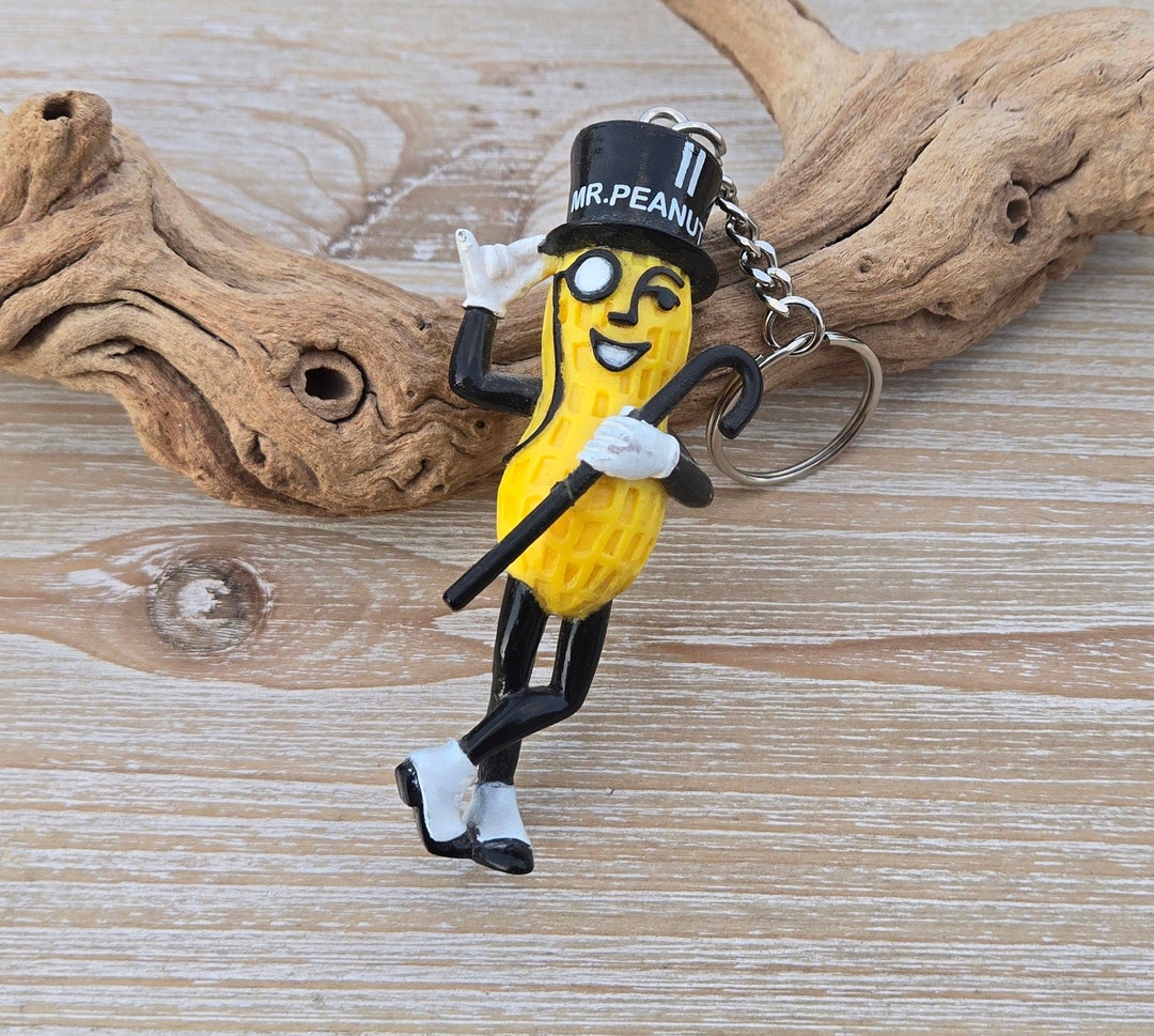 Vintage Peanut Keychain. Funny Gift, Birthday Gift. Gift for Her, Gift ...