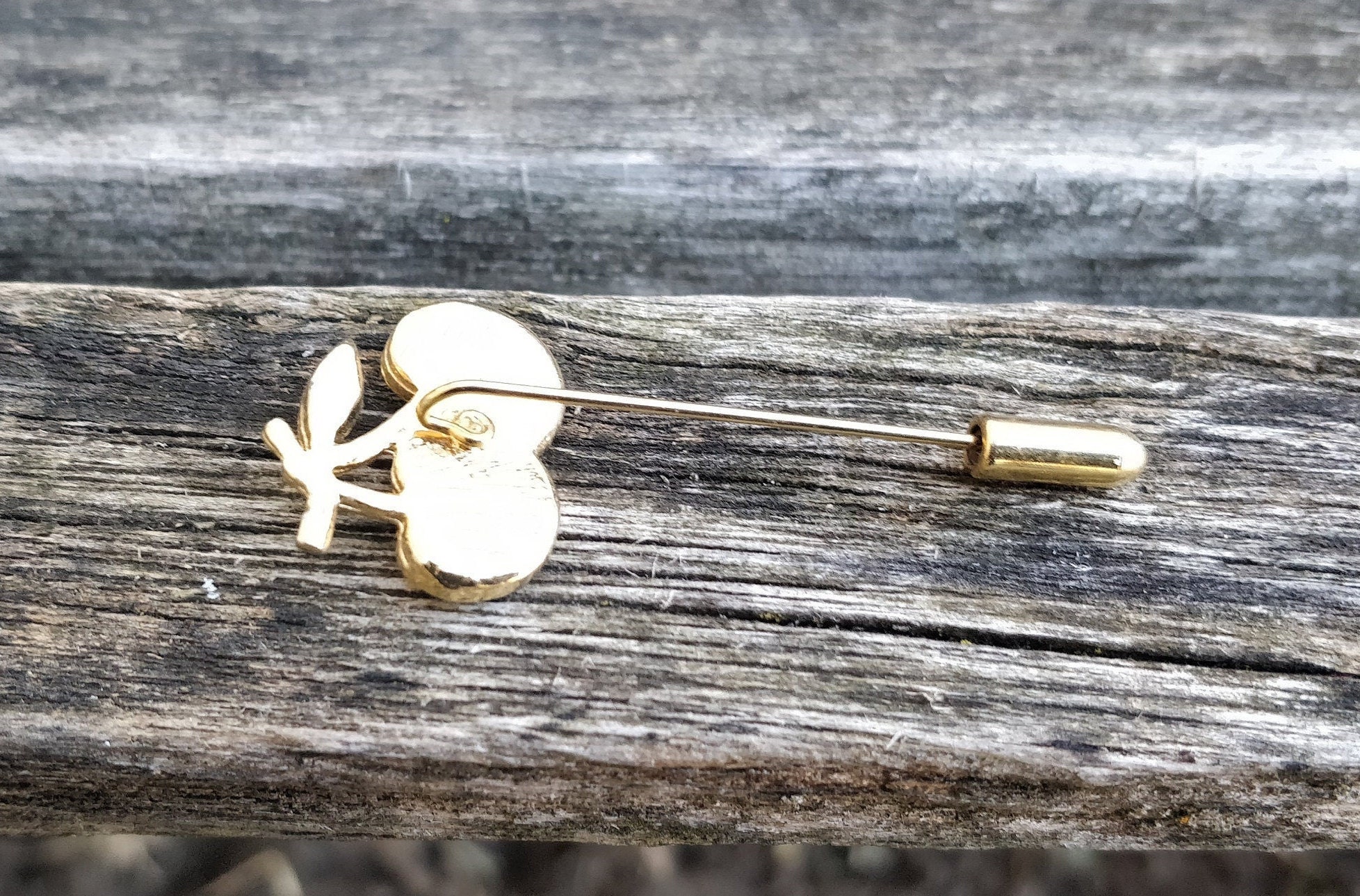 Vintage Fruit Pin. Apple Cherry. Anniversary Mom Birthday | Etsy