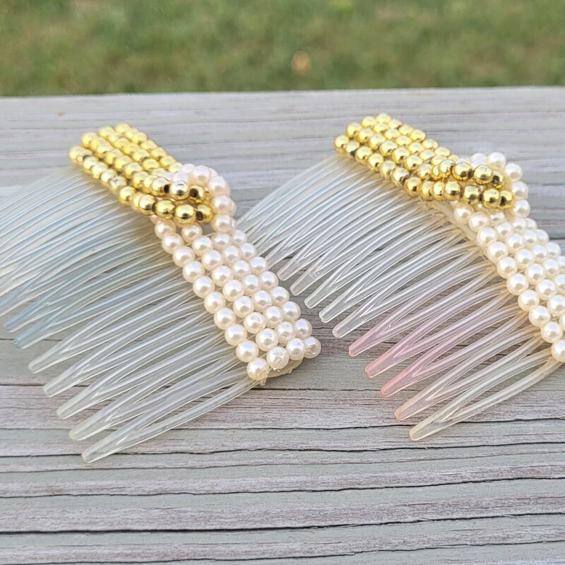Pearl Hair Comb - Etsy