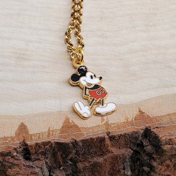 Mickey Necklace - Etsy