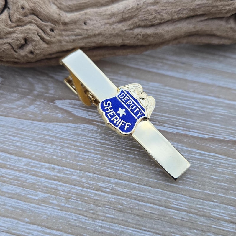 Vintage Enamel Tie Bar - Etsy