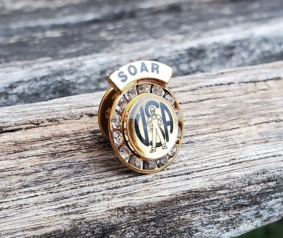 Vintage JSA Pin. Soar. Collectable Americana. Job Saf… - Gem