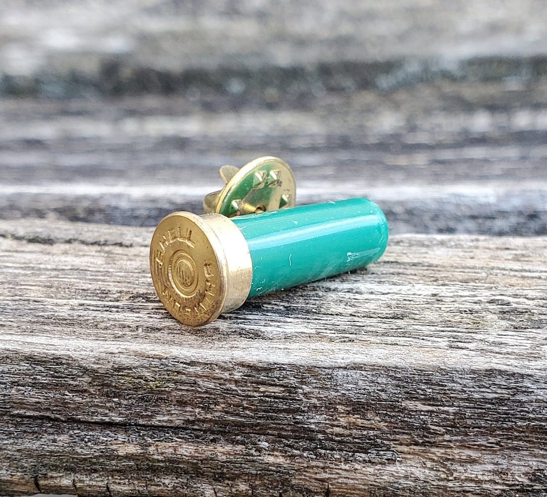 Vintage Shotgun Shell Pin. Gift for Dad, Groom, Groomsmen, Wedding ...