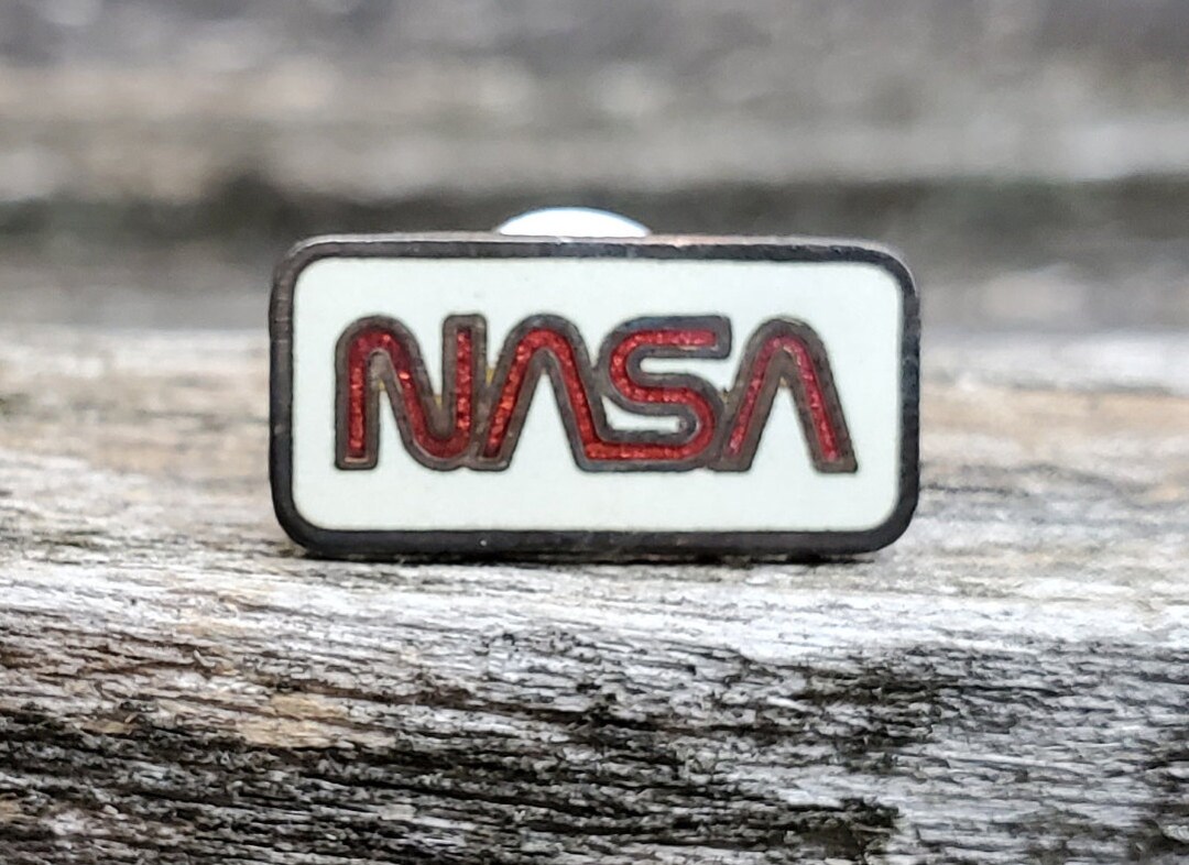 Vintage NASA Pin. NASA Tie Tack Gift for Men, Dad, Mom, Kids ...