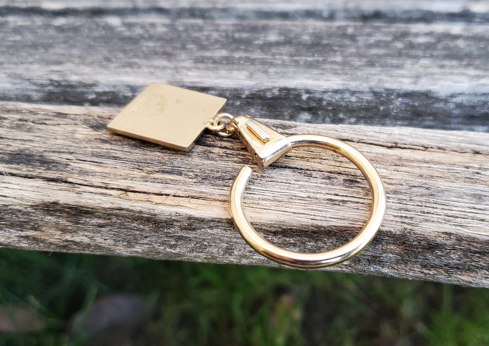 Vintage R Monogram Keychain. Gift For Dad Birthday | Etsy