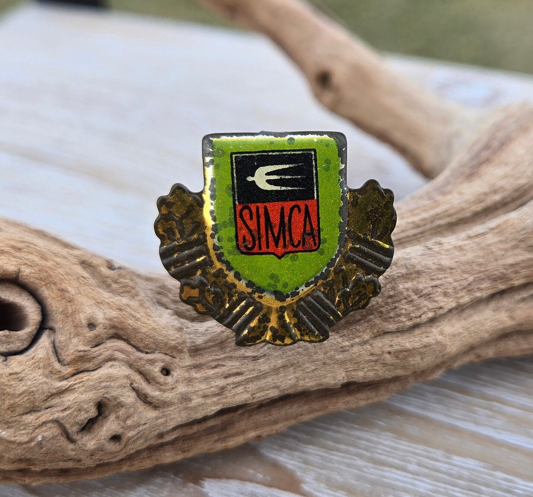 Vintage Simca Pin. 1960s Classic Car Pin. Gift for Dad, Anniversary ...