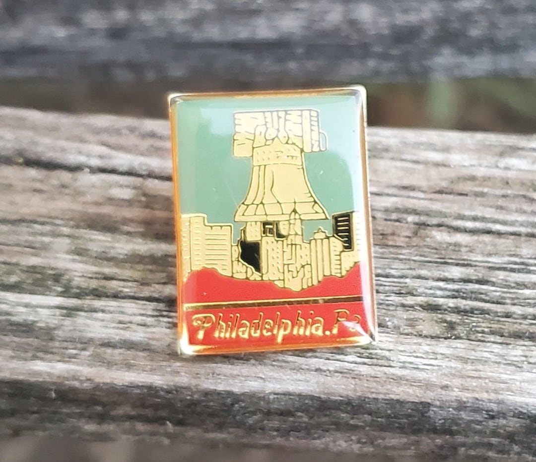 Vintage Liberty Bell Pin. Philadelphia Pin. Collectable, Americana ...