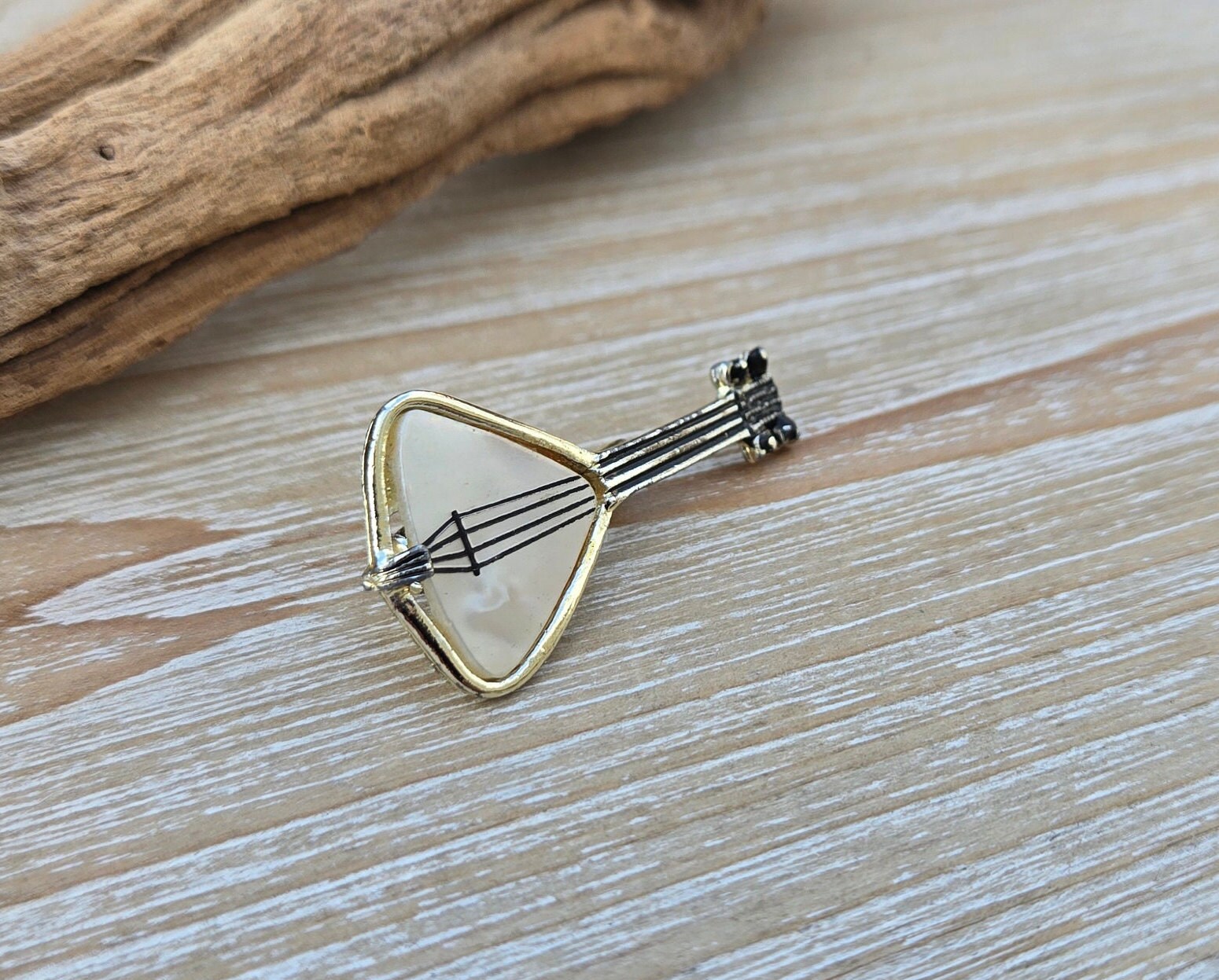 Vintage Banjo Pin. Anniversary, Gift for Dad, Mom, Birthday Gift ...