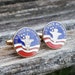 Vintage US Space Academy Cufflinks. NASA Cufflinks. Gift for Groom ...