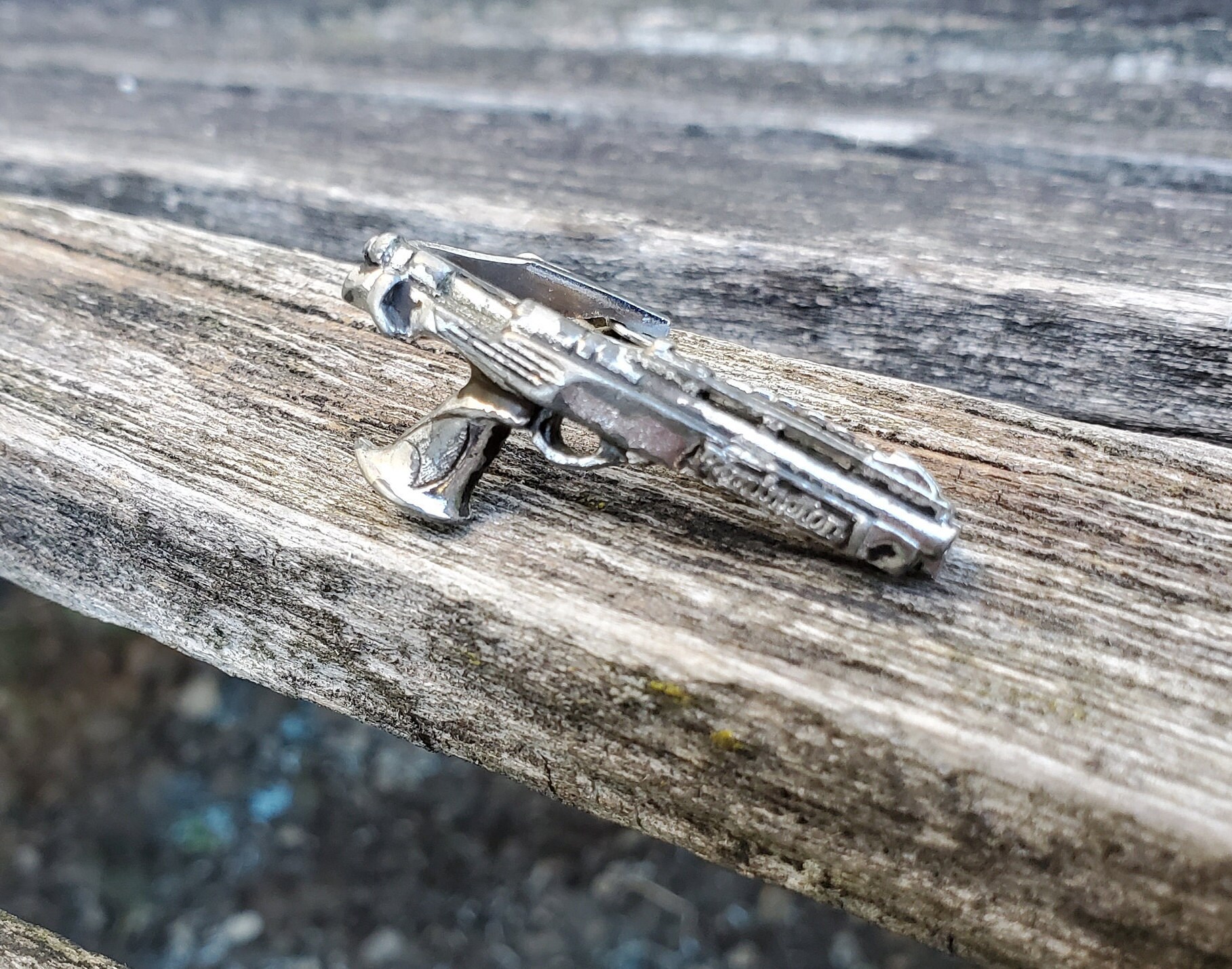 Vintage Gun Tie Clip. Remington. Gift For Dad Groom | Etsy