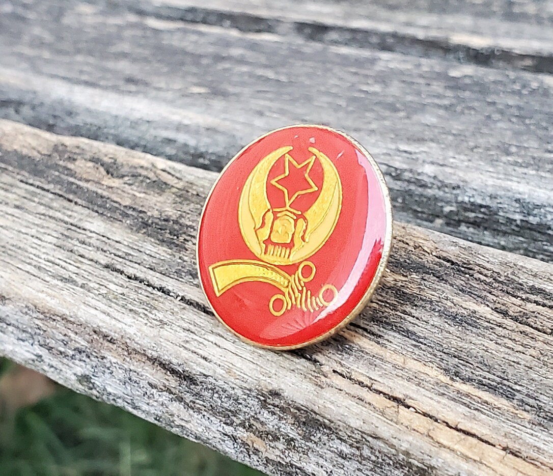 Vintage Shriners Pin. Sword & Crescent Pin. Gift for Dad, Anniversary ...