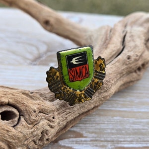 Vintage Simca Pin. 1960s Classic Car Pin. Gift for Dad, Anniversary ...