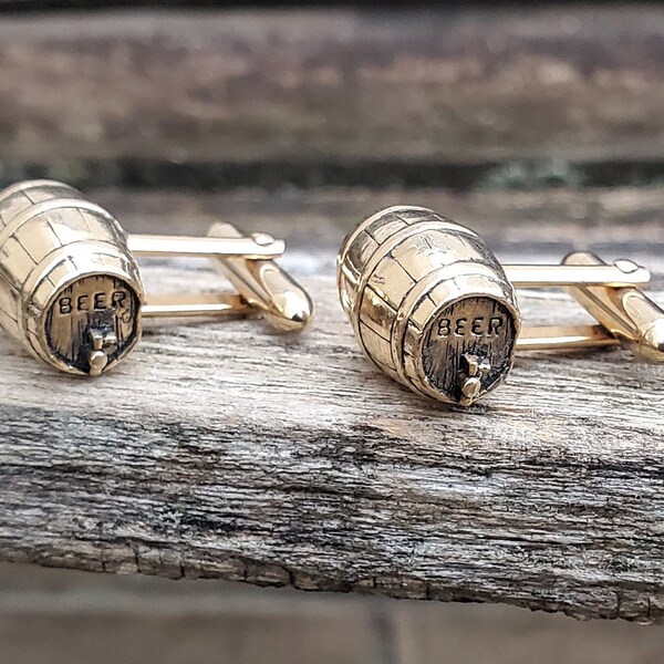 Barrel Cufflinks - Etsy