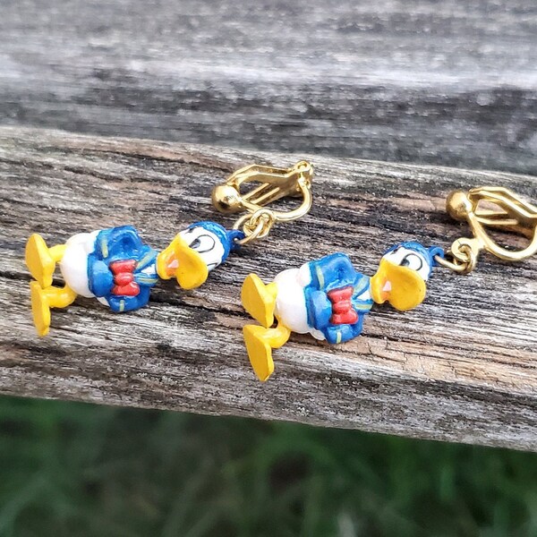 Duck Earrings - Etsy